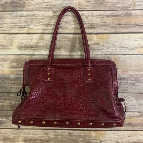 a.n.a | Bags | Vintage A New Approach Shoulderbagpurse Burgandy | Poshmark